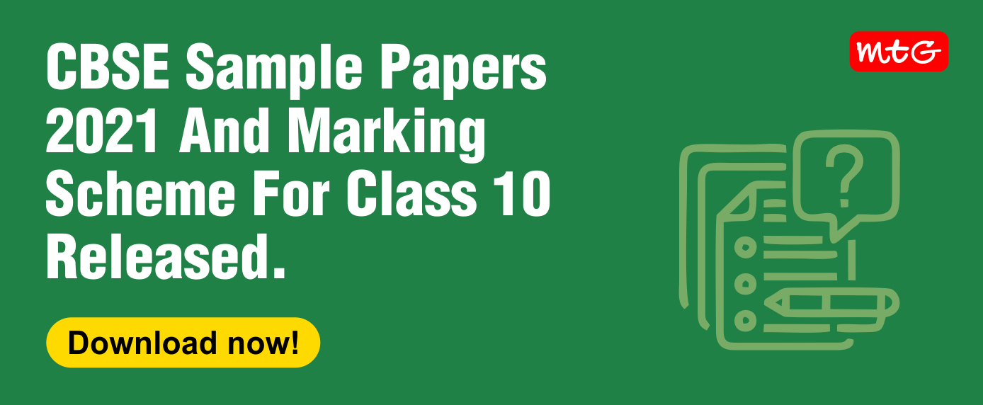 CBSE Sample Papers 2020 And Marking Scheme For Class 10 Released - MTG ...