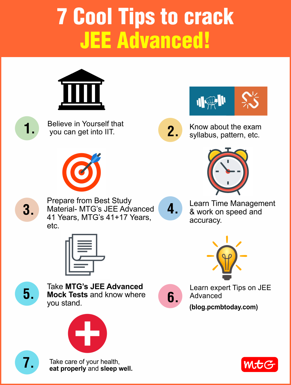 7 cools study tips to crack jee advanced1 - MTG Learning Media Resources
