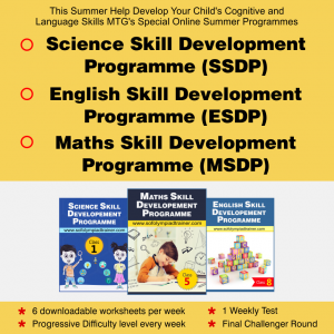 7 Fun Worksheets to Keep Your Child Sharp This Summer - MTG Blog