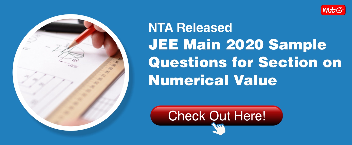 NTA Released JEE Main 2020 Sample Questions for Section on Numerical ...