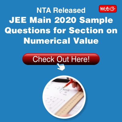 NTA Released JEE Main 2020 Sample Questions for Section on Numerical ...