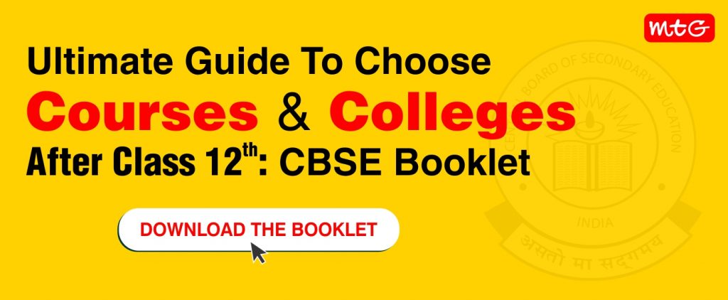 CBSE Booklet -Guide to Choose Courses & Colleges After Class 12
