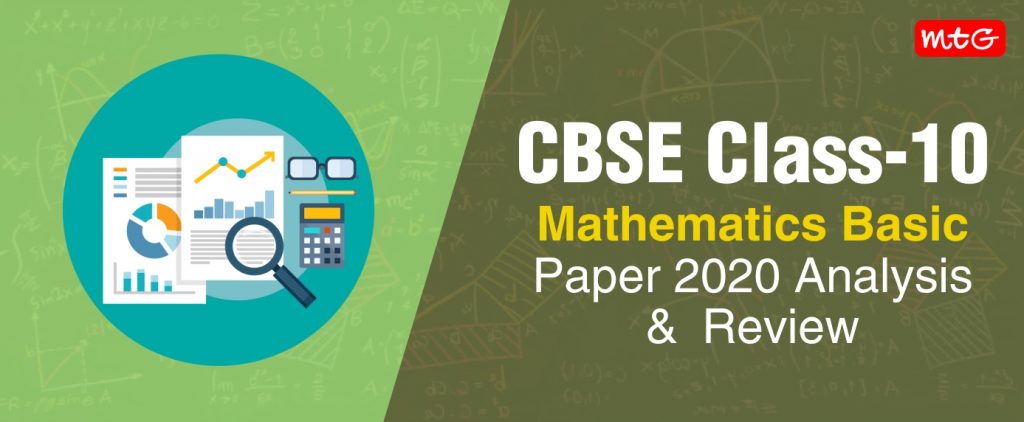 CBSE Class-10 Mathematics Basic Paper 2020 Analysis & Review