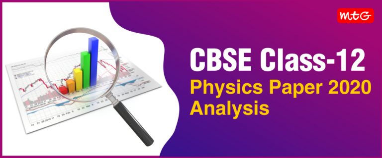CBSE Class 12 Physics Paper 2020 Analysis