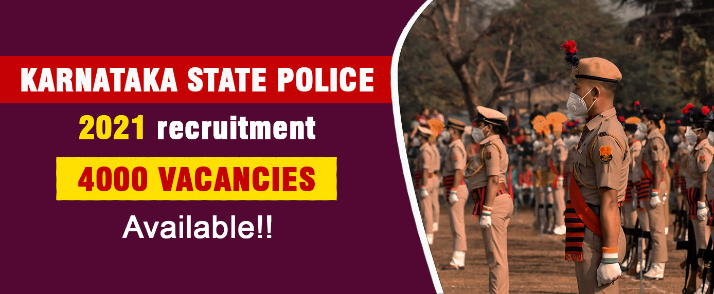 Karnataka state police 2021 recruitment - MTG Learning Media Resources