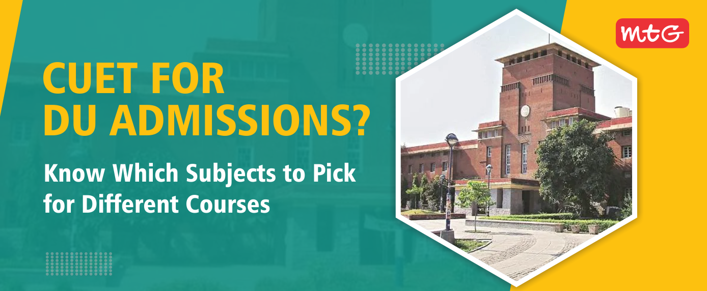 CUET for DU Admissions - MTG Learning Media Resources