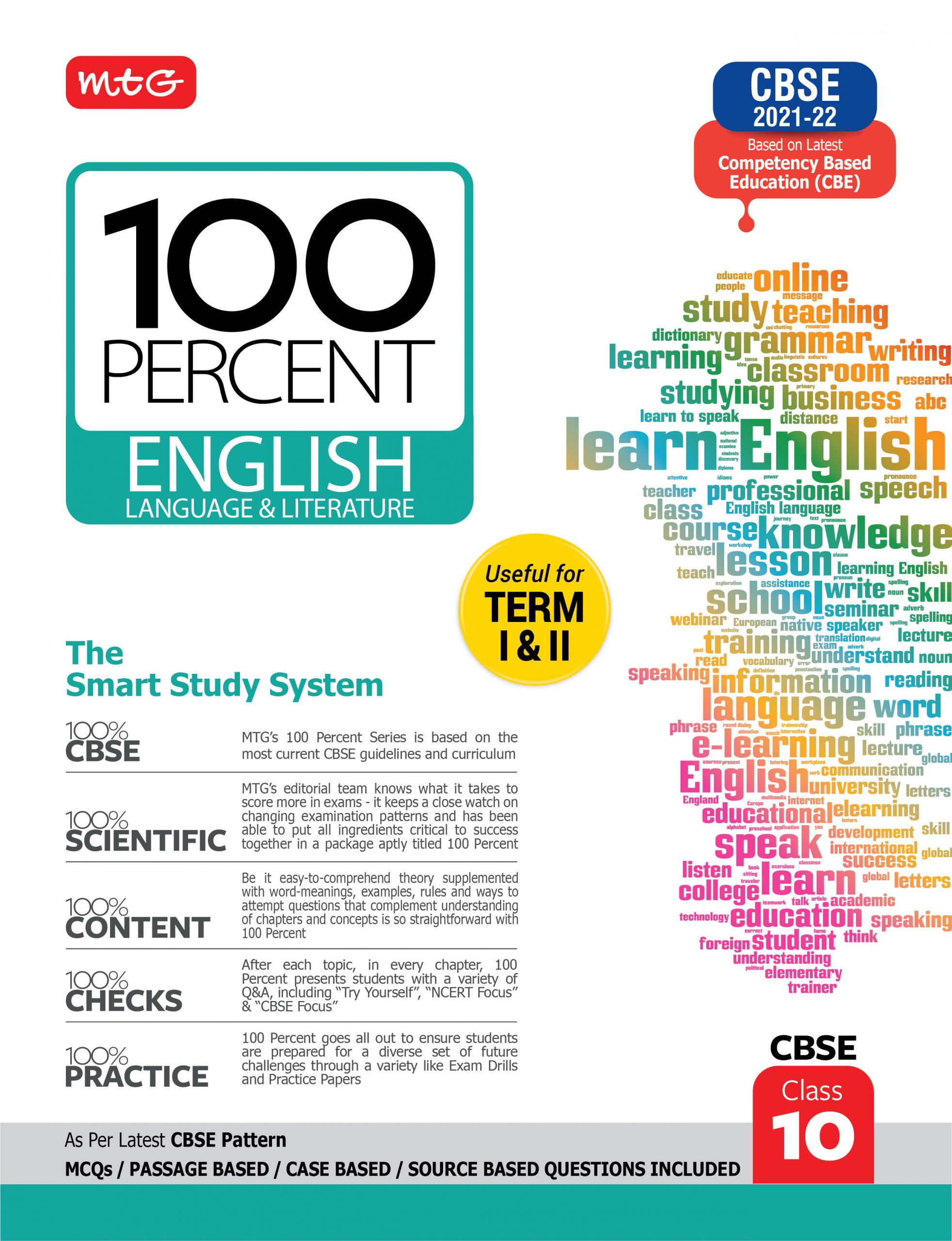 100 percent class 10 english reference book - MTG Learning Media Resources