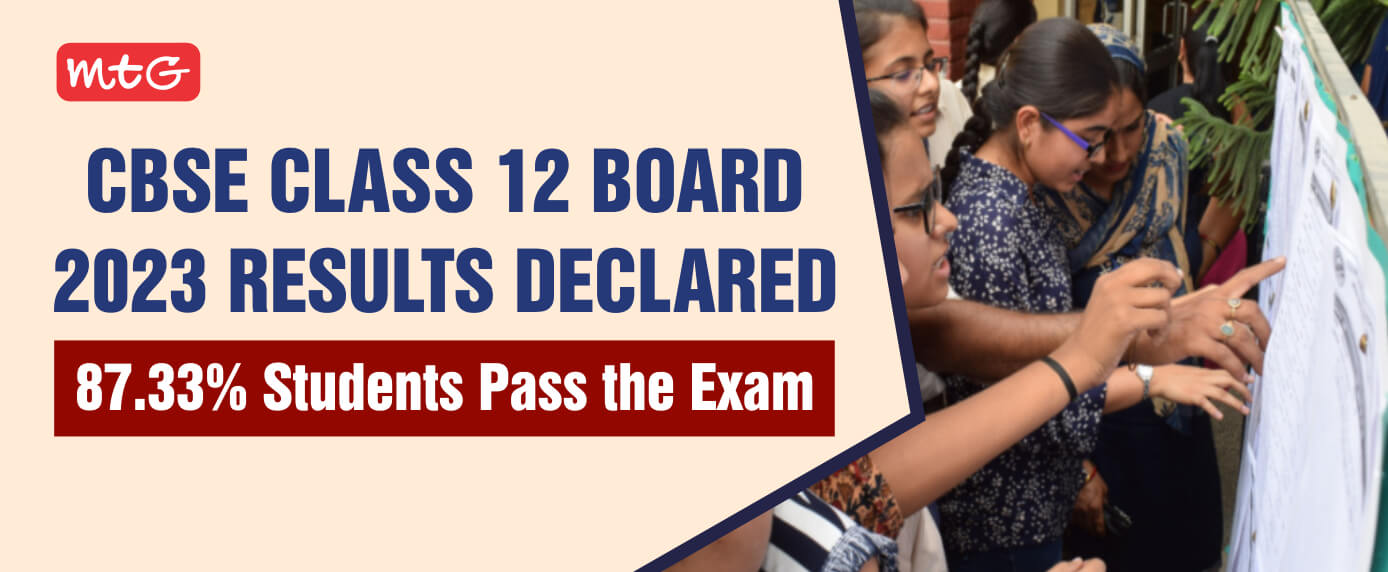 CBSE Class 12 Board 2023 Results Declared - MTG Learning Media Resources