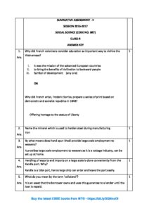 MS 1 of Social Science SQP (2016-17) - MTG Learning Media Resources