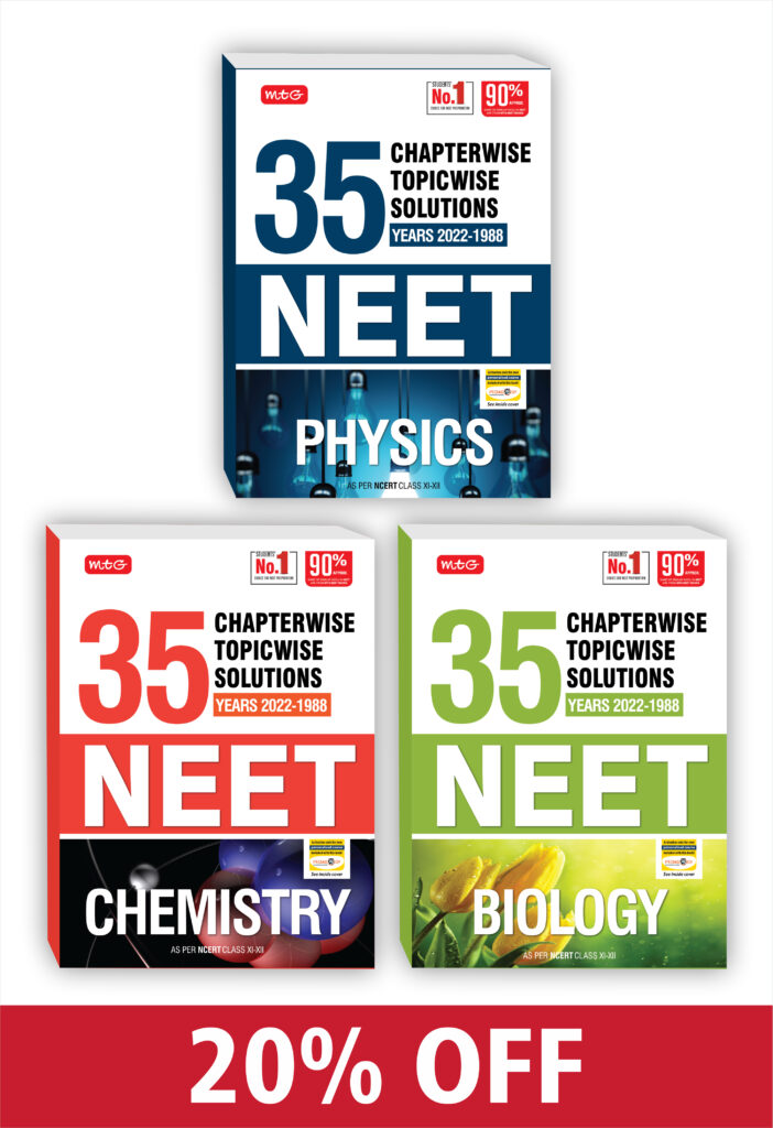 35 years NEET - MTG Learning Media Resources