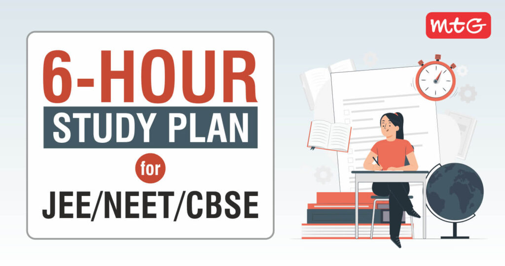 A Zero Stress 6-hour Study Plan for JEE/NEET/CBSE